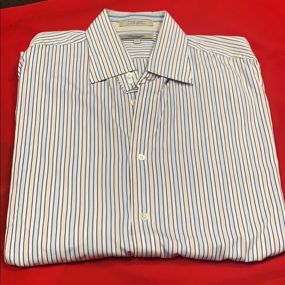 Faconnable | Shirts | Faconnable Size Large Tall Dress Shirt | Poshmark